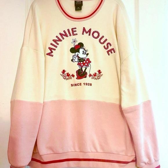 Disney | Sweaters | Pink Minnie Mouse Sweater | Poshmark